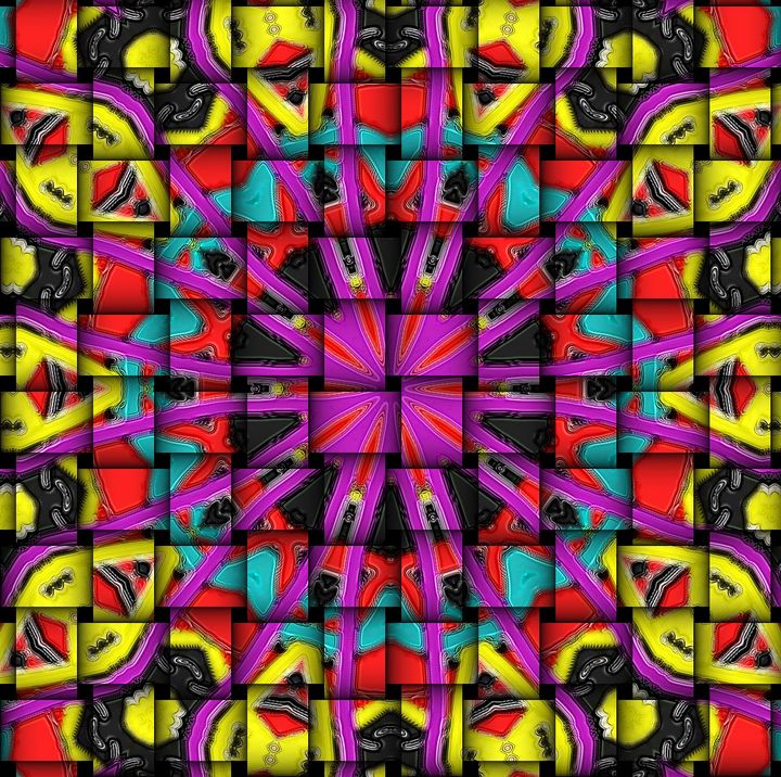 The gift - Rene art - Paintings & Prints, Abstract, Geometric - ArtPal