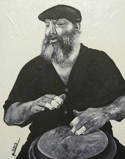 Ken Joslin Jazz Art - Paintings & Prints