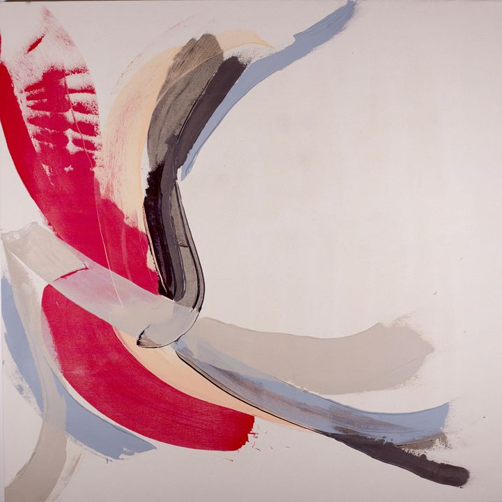 Red Dancer - Robyn Marie Holl - Paintings & Prints, Abstract, Movement ...