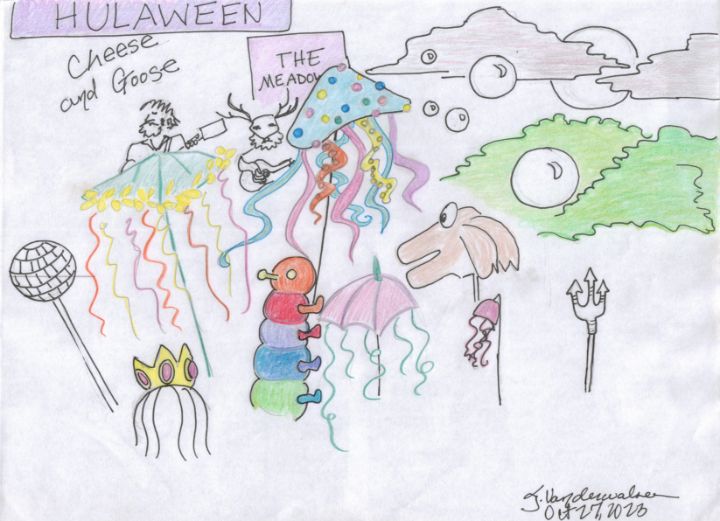 Cheese, Goose & Jar Jar Binks - Jenni Vanderwalker - Drawings ...