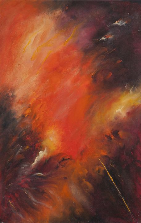 Chamanic dream - Poumi - Paintings & Prints, Abstract, Organic - ArtPal