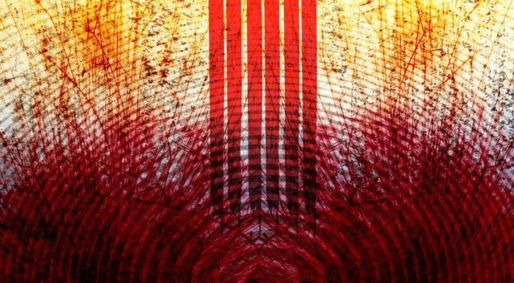 Red Graphite - Illustrator01 - Digital Art & AI, Abstract, Geometric ...