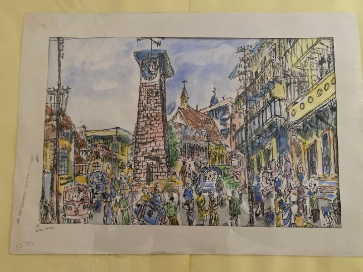 Old Clock Tower Freetown S/Leone - TouDArtist - Drawings & Illustration ...