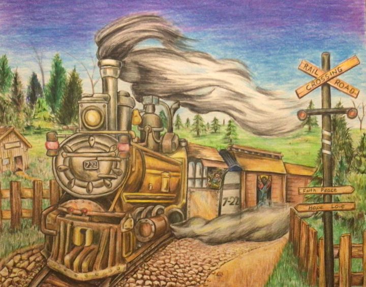 The Train Is Comin’ Down the Track - Kenneth Pawlak - Drawings ...