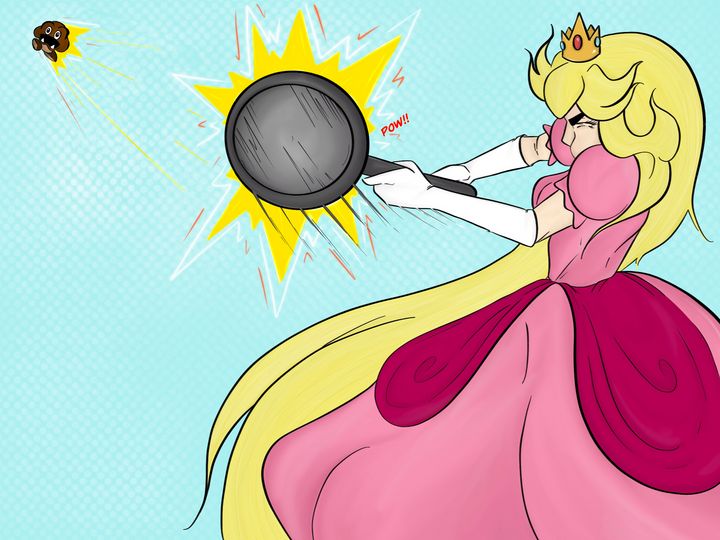 Princess Peach Phyllustrations Drawings And Illustration People And Figures Other People