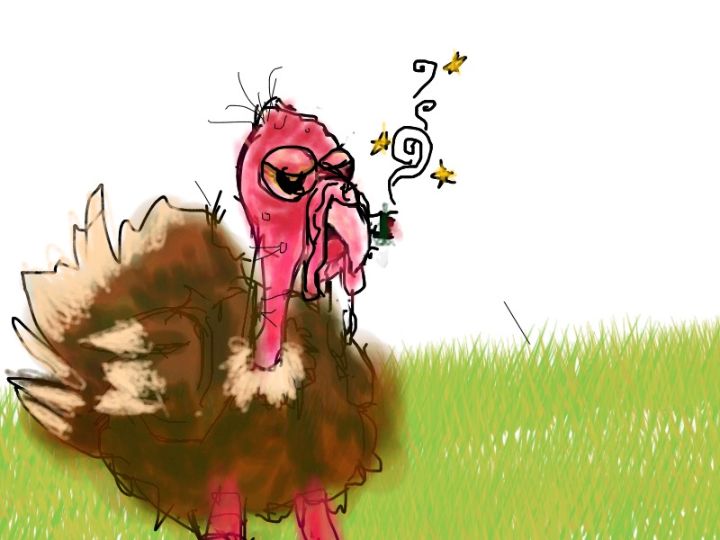 Smoked turkey - Cameron Warwick - Digital Art & AI, Humor & Satire ...