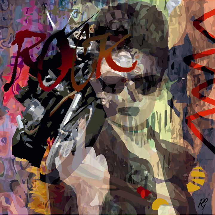 Rock IIII - Philippe GAUTHIER - Digital Art, Entertainment, Music, Rock ...