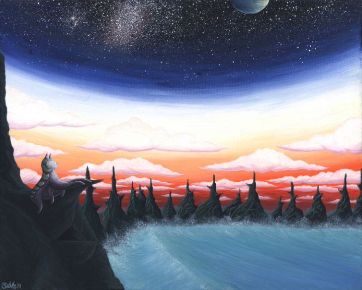 Catopus Purrtopia - Eye Perceive Art- Stevie McGuire - Paintings ...