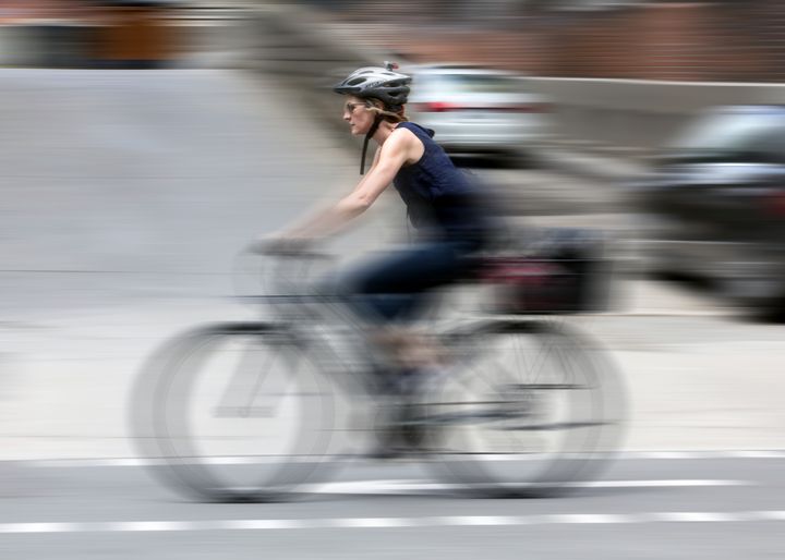 Random Cyclist No 2 Color Blur - The Learning Curve Photography ...