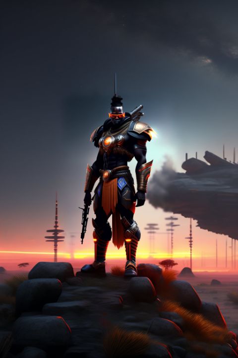 Sudi, War monger - RGFondo - Digital Art & AI, People & Figures ...