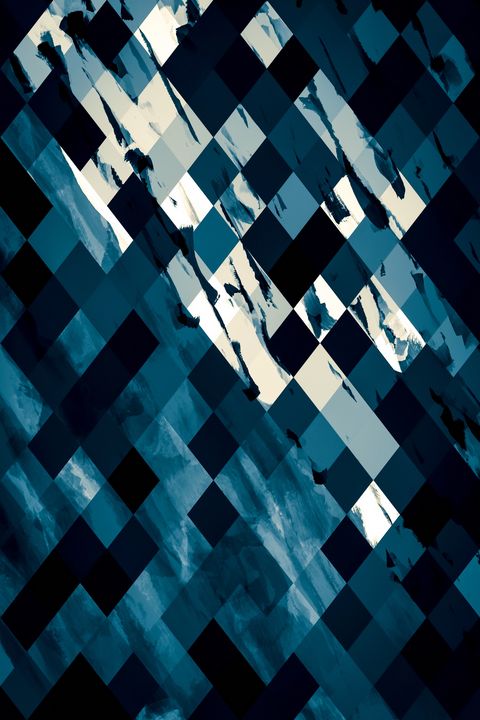 geometric square pixel pattern art - TimmyLA - Drawings & Illustration ...