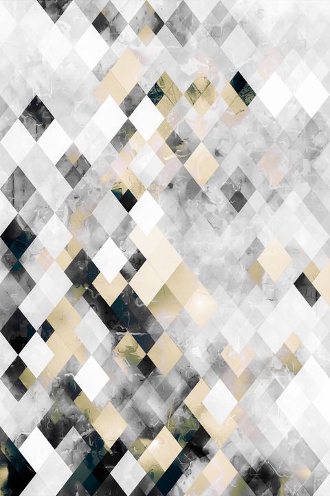 geometric square pixel pattern art - TimmyLA - Drawings & Illustration ...