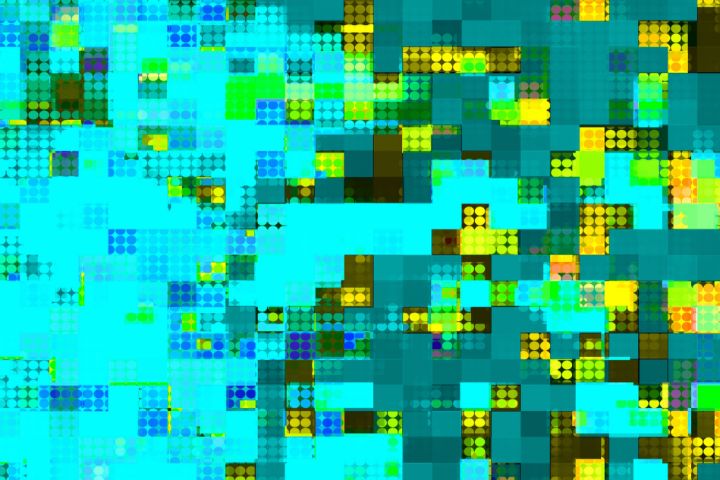 graphic design geometric pixel art - TimmyLA - Drawings & Illustration ...