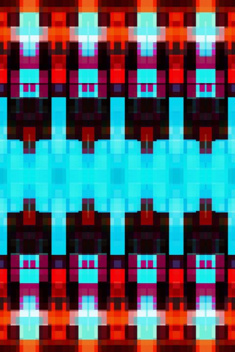 symmetry art graphic design pixel - TimmyLA - Drawings & Illustration ...