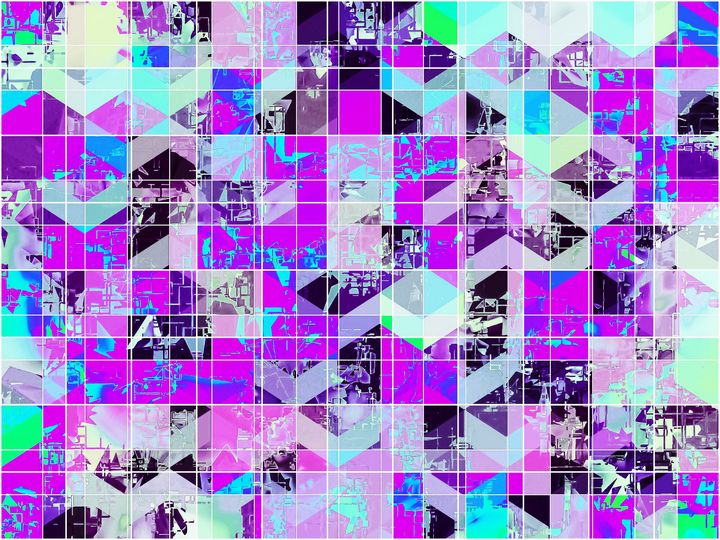 geometric square pattern abstract - TimmyLA - Digital Art & AI ...