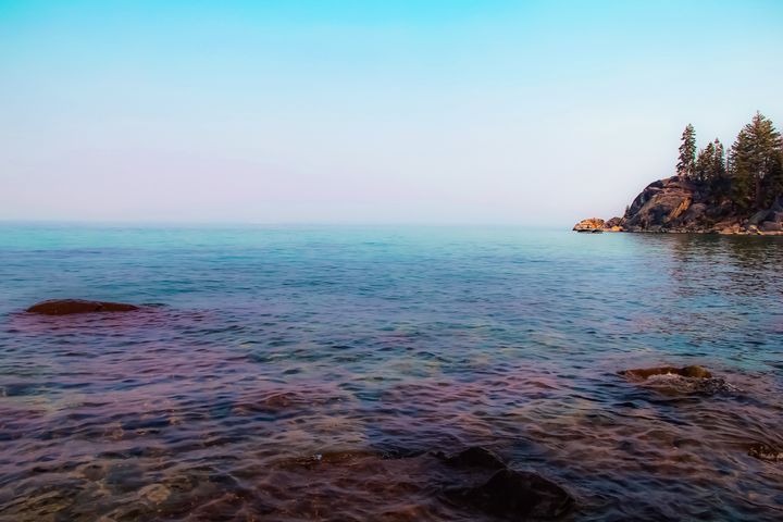 Island with pine tree at Emerald bay - TimmyLA - Photography ...