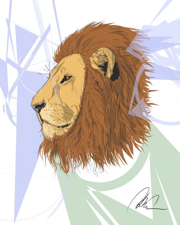 Lion Project - Chad Greene Art - Drawings & Illustration, Animals ...