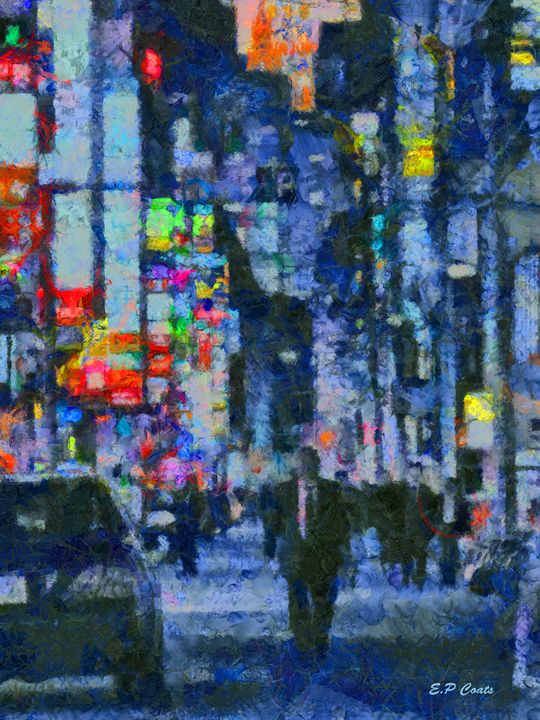 City Streets - Elizabeth P. Coats Fine Art - Paintings & Prints ...