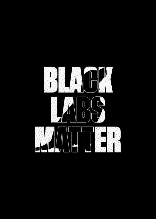 Black Labs Matter Labrador Retriever - Viper Visuals - Paintings ...