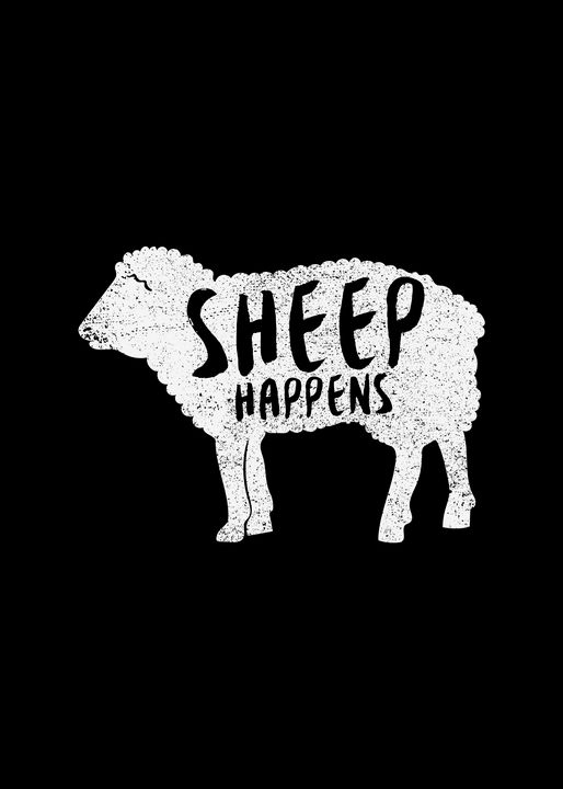 Funny Sheep Happens - Viper Visuals - Drawings & Illustration, Animals ...