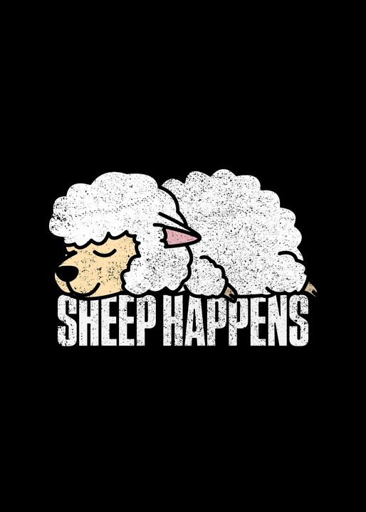 Funny Sheep Happens - Viper Visuals - Drawings & Illustration, Animals ...
