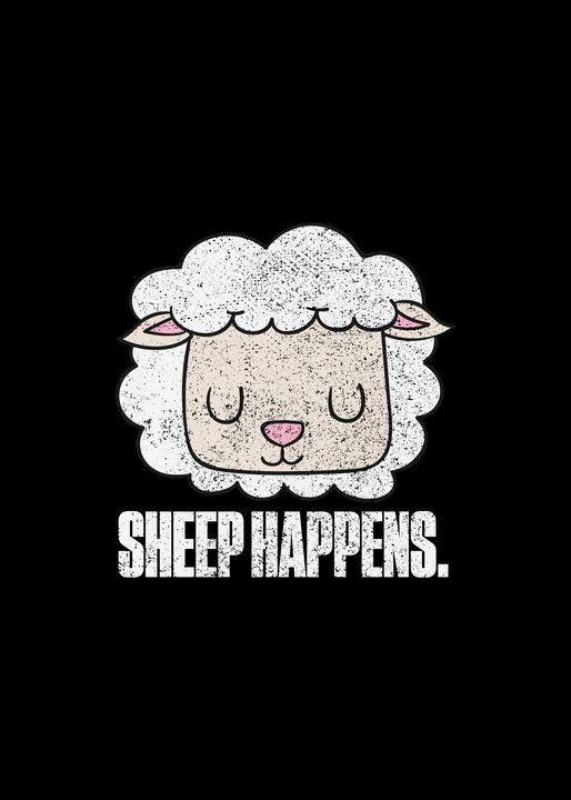 Funny Sheep Happens - Viper Visuals - Drawings & Illustration, Animals ...
