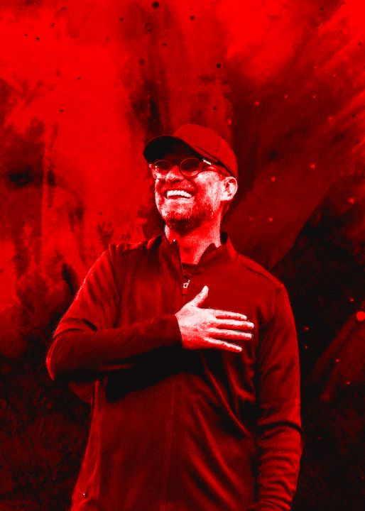 Klopp Acrylic Painting - Viper Visuals - Paintings & Prints, Sports ...