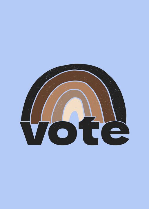 Vote Rainbow - Viper Visuals - Drawings & Illustration, Politics ...
