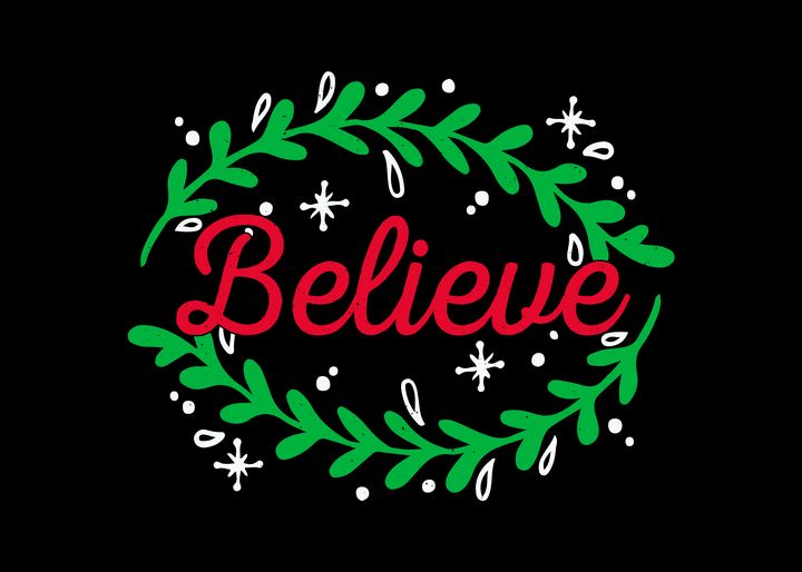 Believe Christmas - Viper Visuals - Drawings & Illustration, Holidays ...