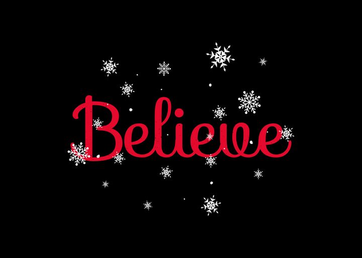 Believe Christmas - Viper Visuals - Drawings & Illustration, Holidays ...