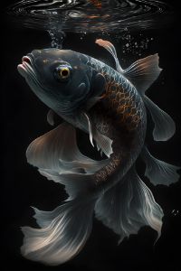 Koi Fish - brAIn - Digital Art, Animals, Birds, & Fish, Aquatic Life ...