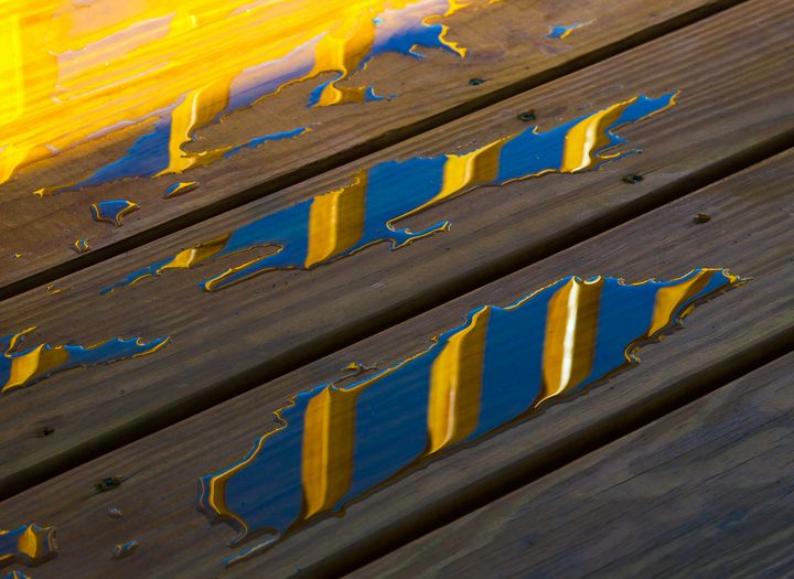 Porch Railing Reflection - StephenJSepan - Photography, Abstract, Man ...