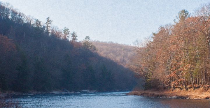 Clarion River morn, Clear Creek (OP) - StephenJSepan - Digital Art & AI ...