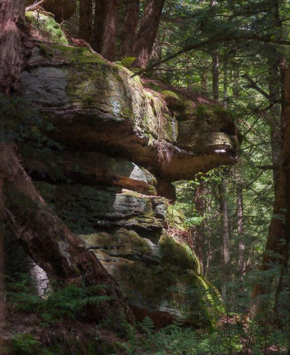 Stacked Rocks in a Forest (OP) - StephenJSepan - Digital Art ...