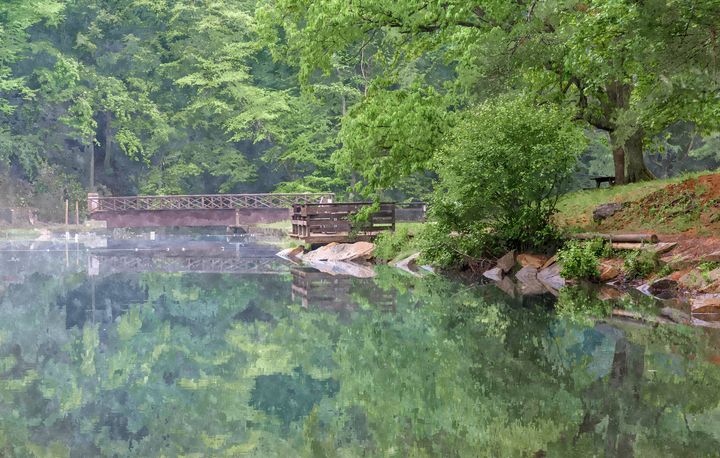 Swimming Pond at Clear Creek (WC) - StephenJSepan - Digital Art & AI ...