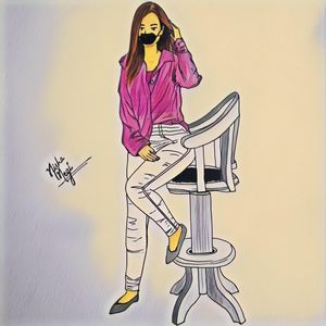 Nisha Negi - Drawings & Illustration, Paintings & Prints