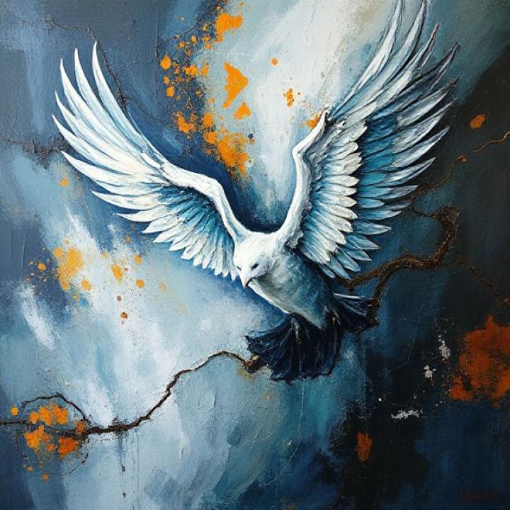 Soulless bird - Abstract Digital Painting by RI - Digital Art & AI ...