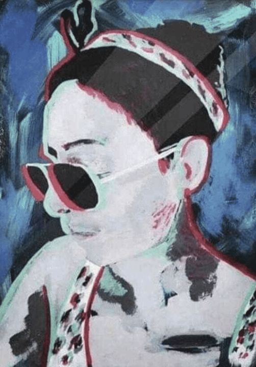 Portraying Women in Pop Art Acrylic - Petra Rényai's Gallery ...