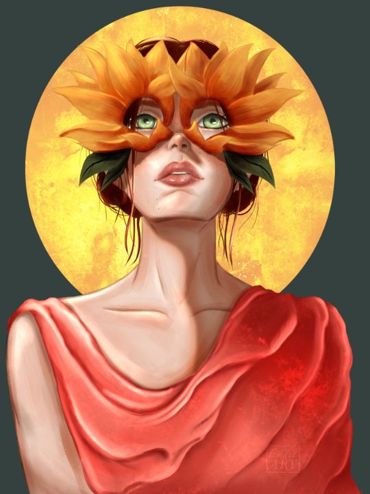 Sunflower Goddess - EmDeeArt - Digital Art & AI, People & Figures ...