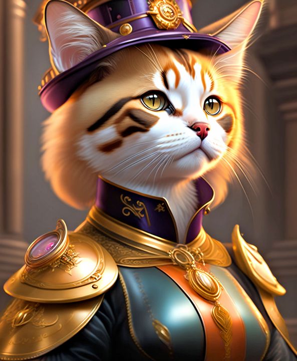 Countess Seraphina Pouncebury - Ovidium Universe - Digital Art & AI ...