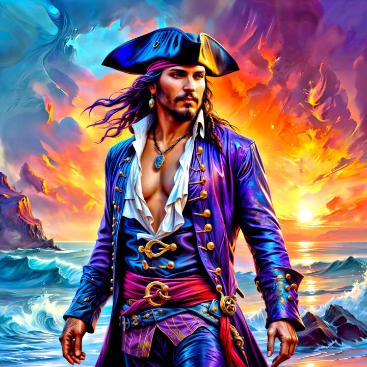 Pirate man - Ovidium Universe - Digital Art & AI, Fantasy & Mythology ...