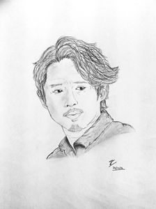 Glenn Rhee drawing - Sajjan's hopefully not so mediocre art - Drawings ...