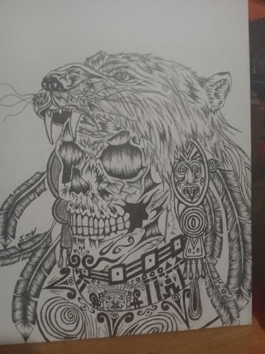 Aztec influence - Indigenous104 - Drawings & Illustration, Ethnic ...