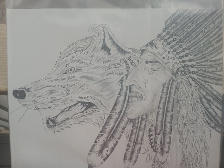 One - Indigenous104 - Drawings & Illustration, Ethnic, Cultural ...