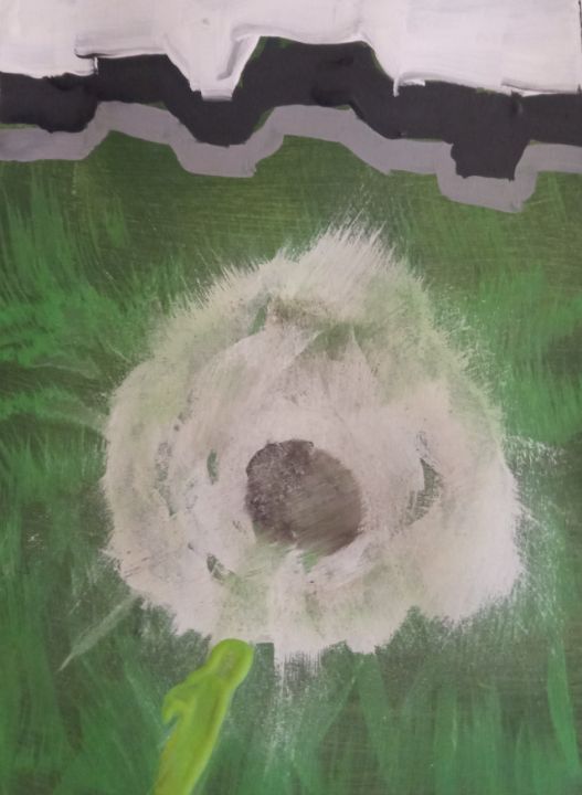 Abstract Dandelion - G Chapel and J Chapel artworks. - Paintings ...