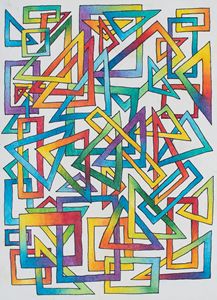 Interlock - Parker Maimbourg - Drawings & Illustration, Abstract ...