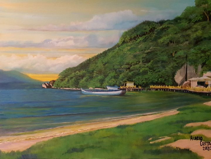 Lagoa da Conceição - Acacio Costa - Paintings & Prints, Landscapes ...