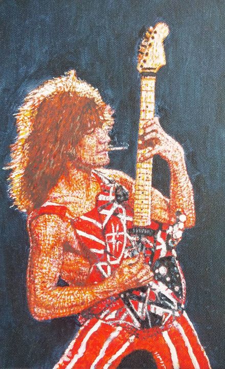 Guitar legend - Forrest Miller Paintings - Paintings & Prints, People ...