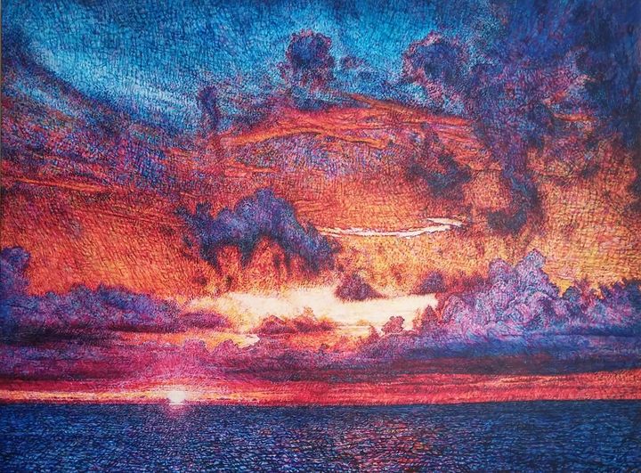 The Birth and Death of Day - Forrest Miller Paintings - Paintings ...