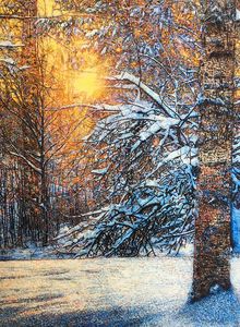 Winter - Forrest Miller Paintings - Paintings & Prints, Landscapes ...